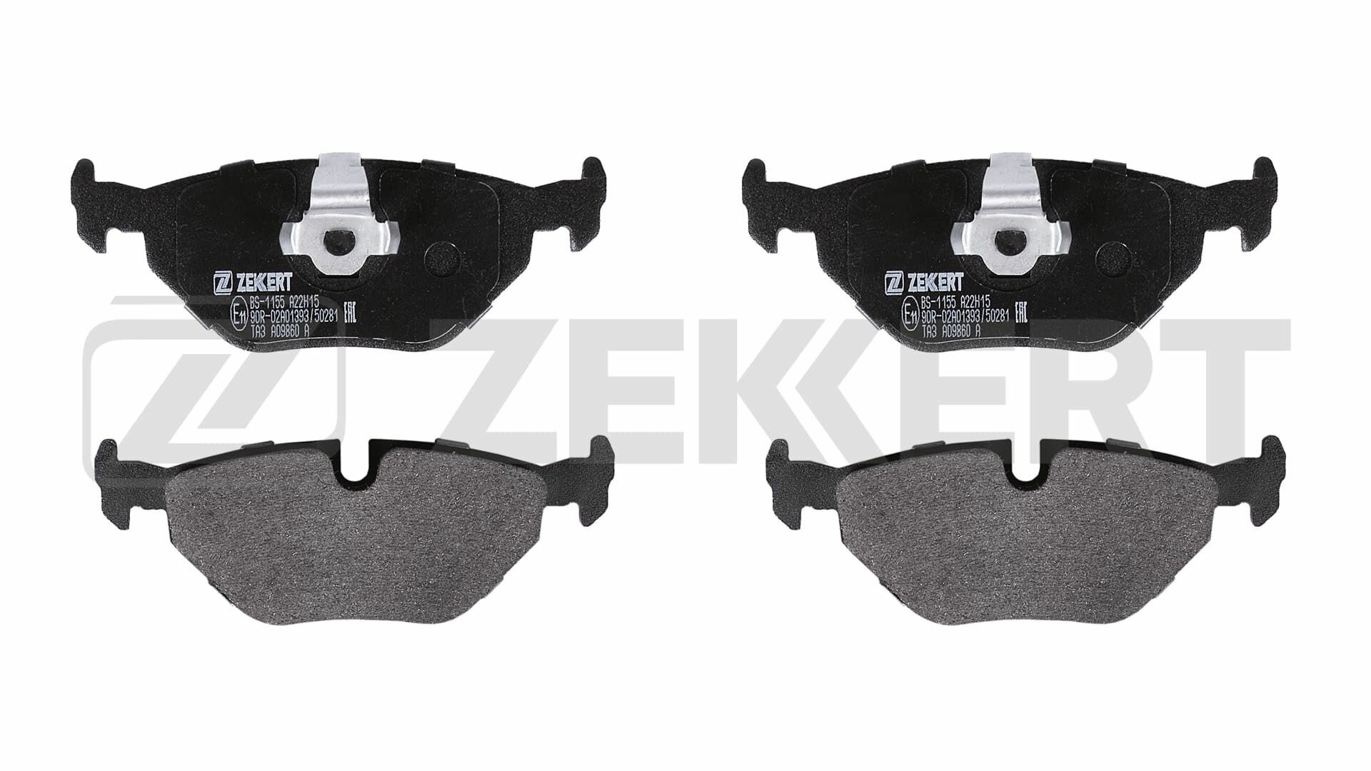 Колодки тормозные дисковые задние BMW 3 E36 E46 90 Z1 90 Z4 E85 E86 02 Rover 75 RJ 99 Saab 95