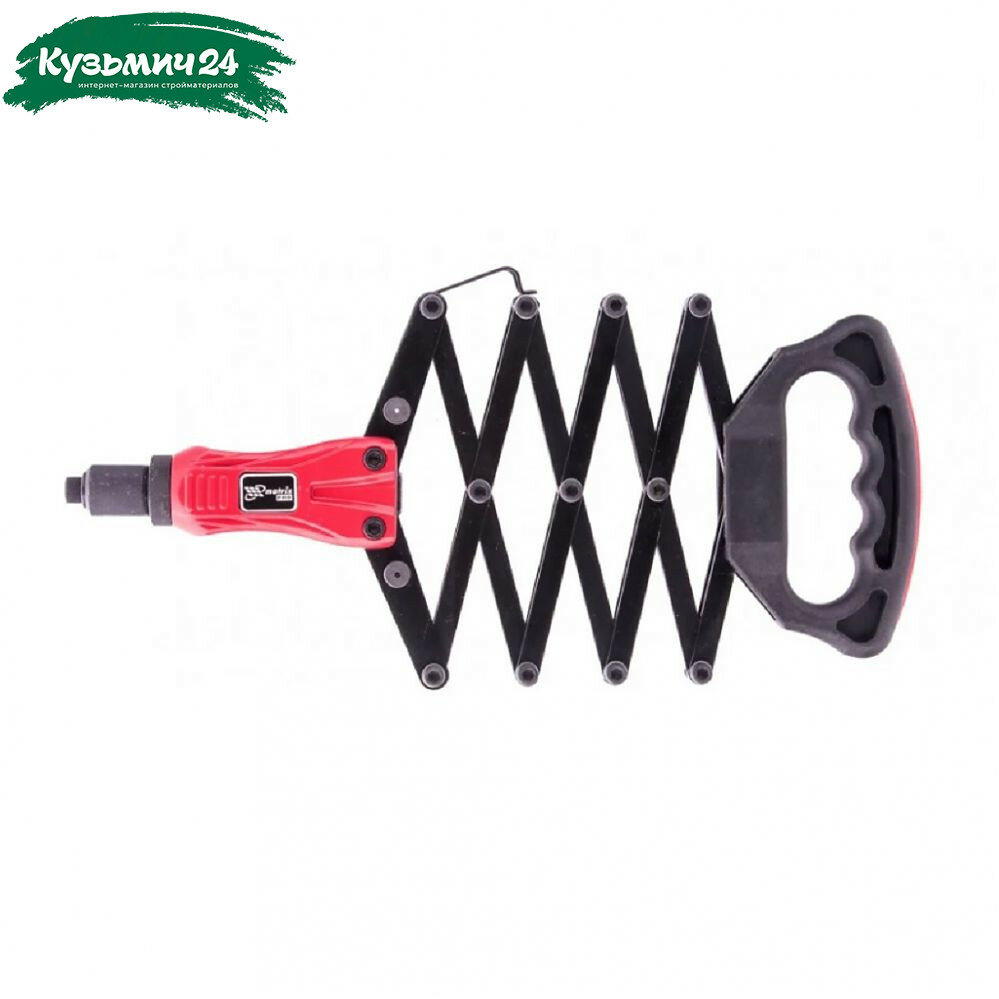 Заклепочник Matrix 40548, 810 мм Гармошка, усиленный, заклепки - 2.4, 3.2, 4.0, 4.8, 6.4 мм