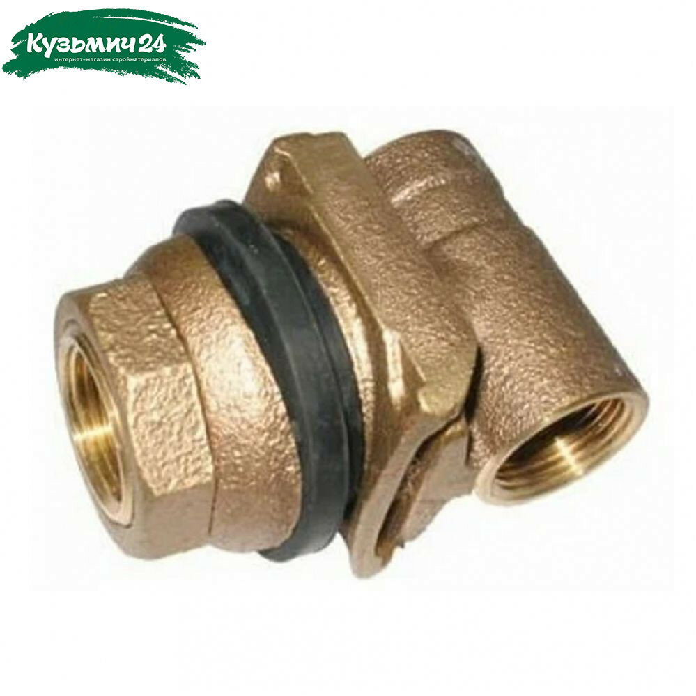 Адаптер скважинный Belamos BLMPTL1 PTL 1", латунный корпус + резиновые уплотнители