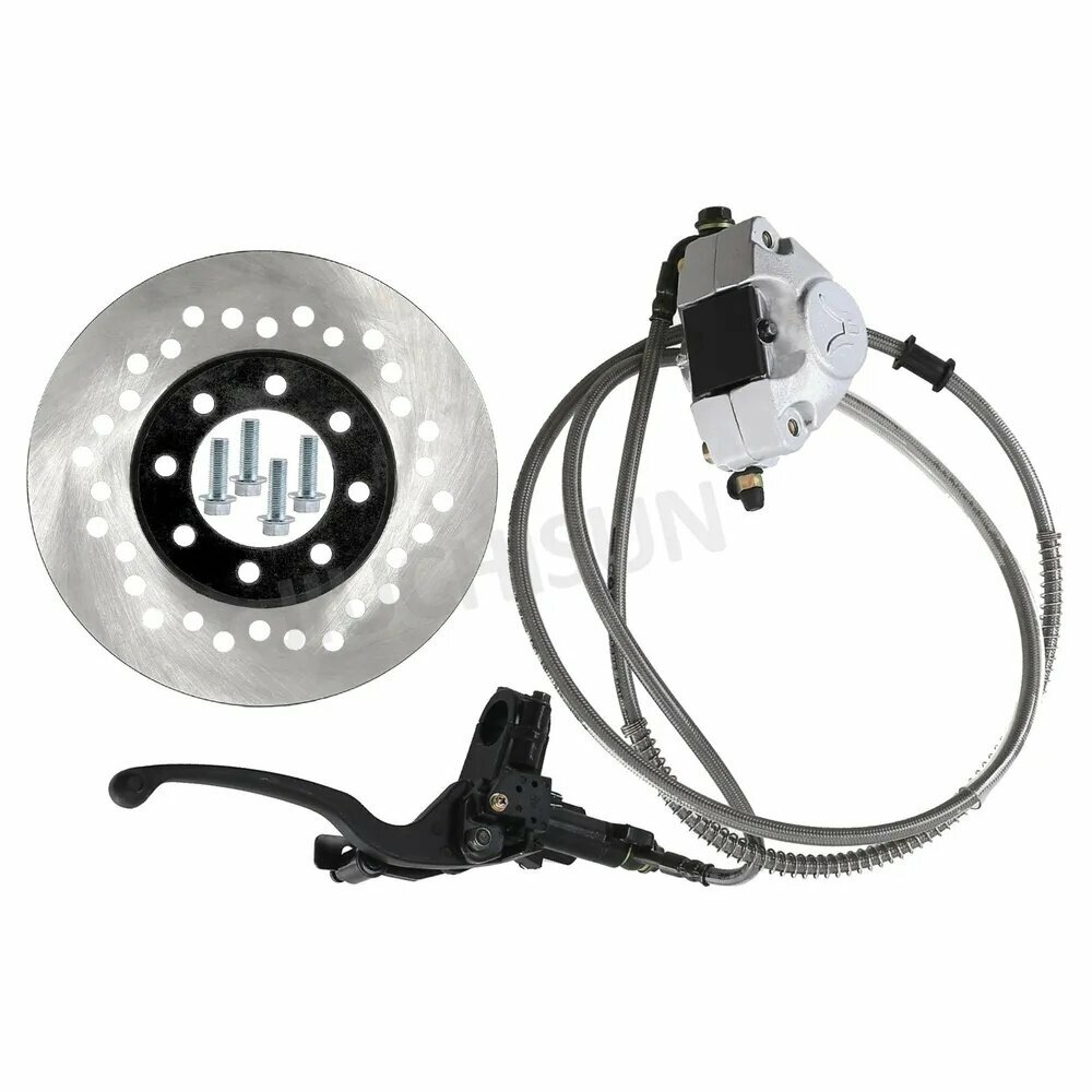 Гидравлический задний тормозной суппорт ротор для Y6 150cc ATV Quad Go Kart Taotao Coolster