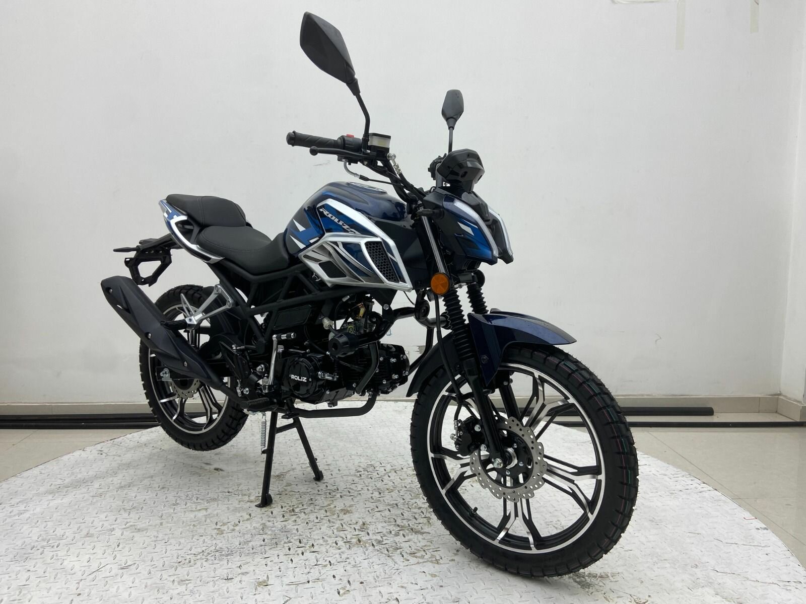 Мопед Roliz Alpha Street125_син (без ПТС в заводской упаковке)