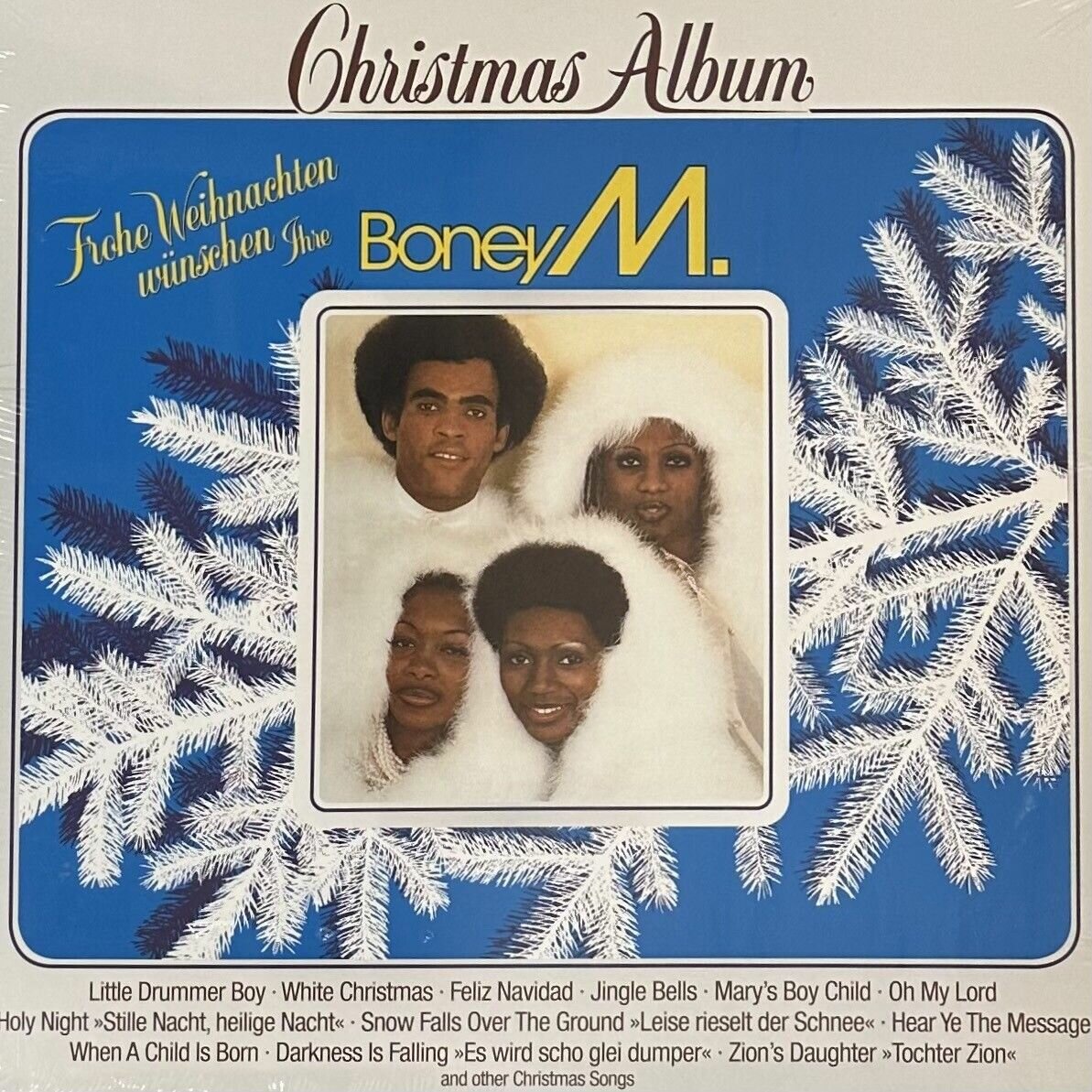 Виниловая пластинка Boney M. Christmas Album (Европа 2017г.)