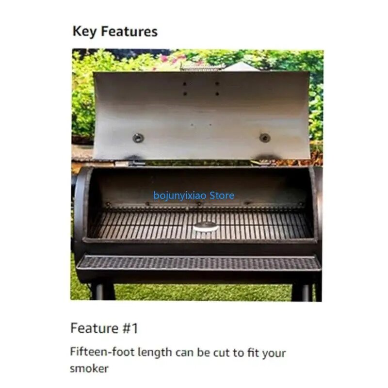 900B Универсальные гриль -уплотнения Замена гриля аксессуары высокая температура гриля прокладка легко установить для различных