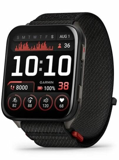 Умные часы Garmin Venu X1 Black/Slate Titanium with Black Nylon