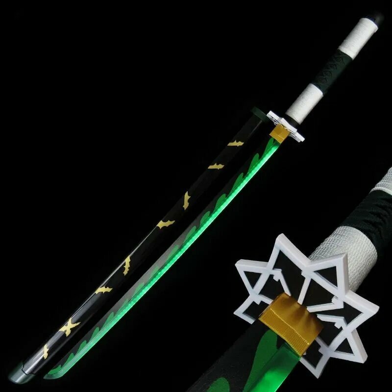 Светящаяся катана LED / катана клинок рассекающий демонов / Аниме для косплея и игрушки для мальчиков