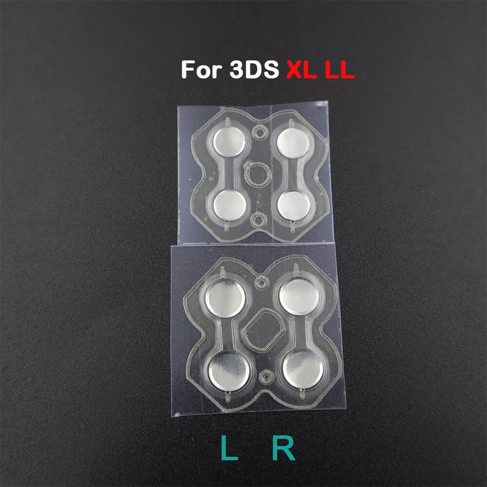 Металлические накладки для кнопок TingDong для New 3DS XL LL For 3DS XL