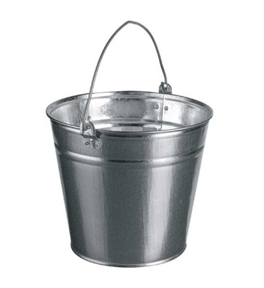 Ведро оцинковка 10Л ГОЦ толщина стенок 0.4 ММ ПМИ