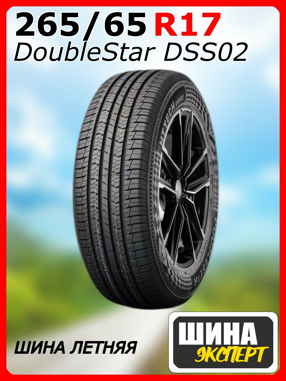 Шина летняя DoubleStar 265/65/17 T 112 DSS02 для легковых автомобилей 1PT02656517ES1DBDA
