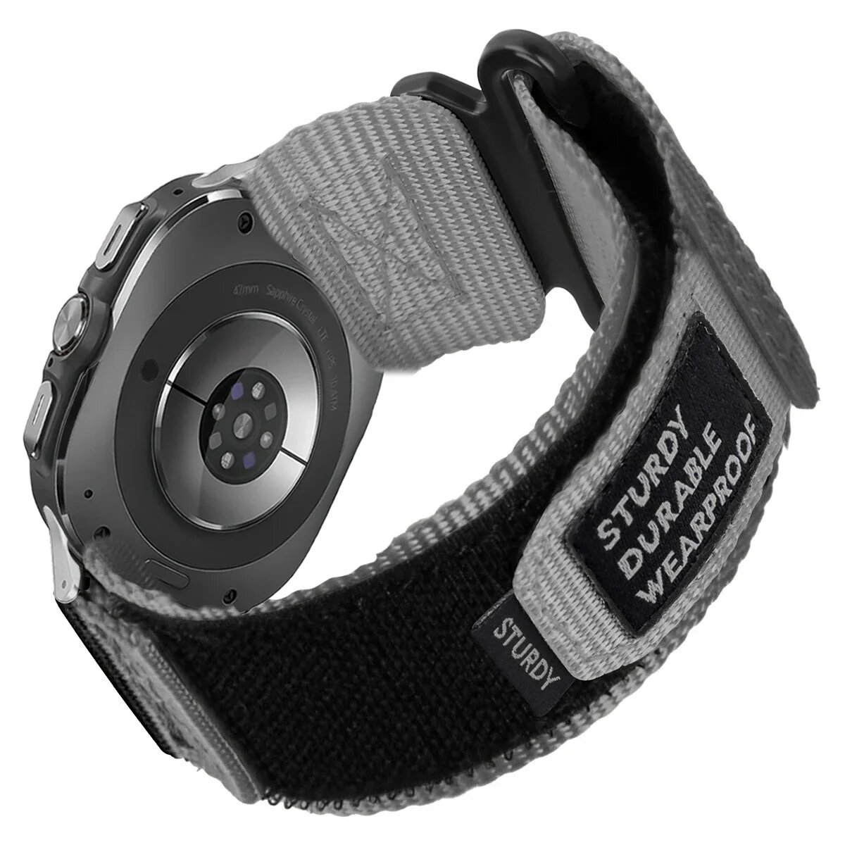 Камуфляжный нейлоновый ремешок для Samsung Galaxy Watch 7 Ultra
