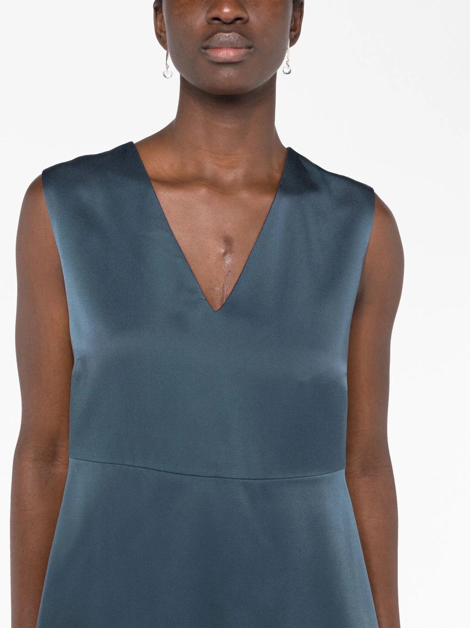 Топ Jil Sander, размер 38 GER, синий — фото 1