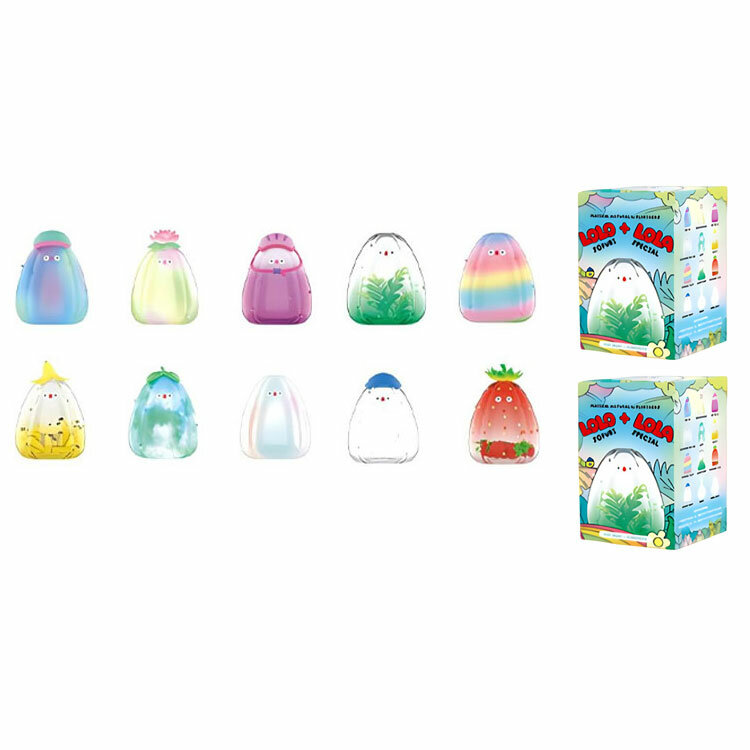Игрушка унисекс POP MART FLABJACKS Волшебная природная коллекция Sofubi Mystery Boxes, 2 шт.