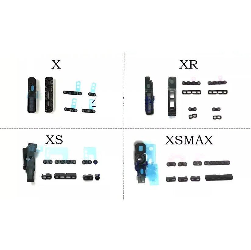 Для Apple iPhone X/XS/XS Max/XR наушник динамик сетка антипылевая решетка Black For iPhone XR
