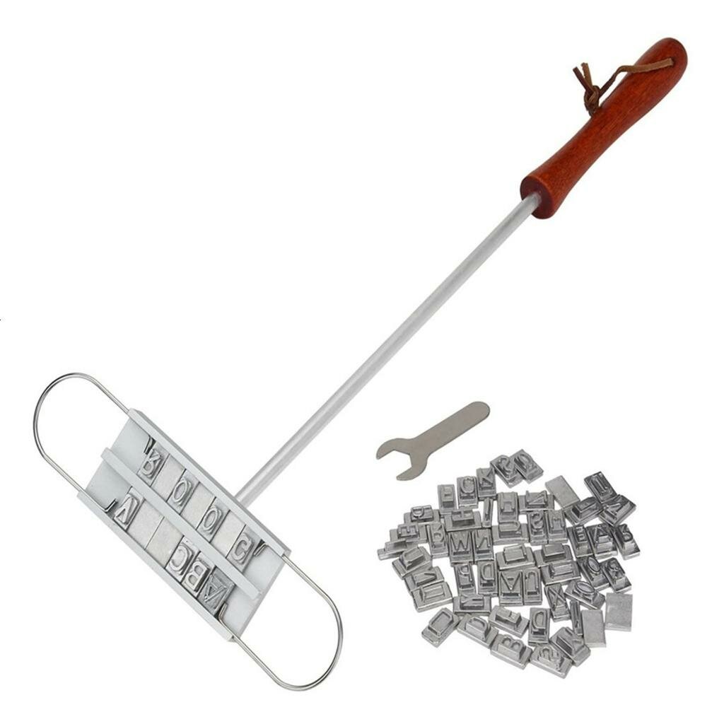 Инструмент для клеймения мяса из алюминиевого сплава, Английская цветная коробка