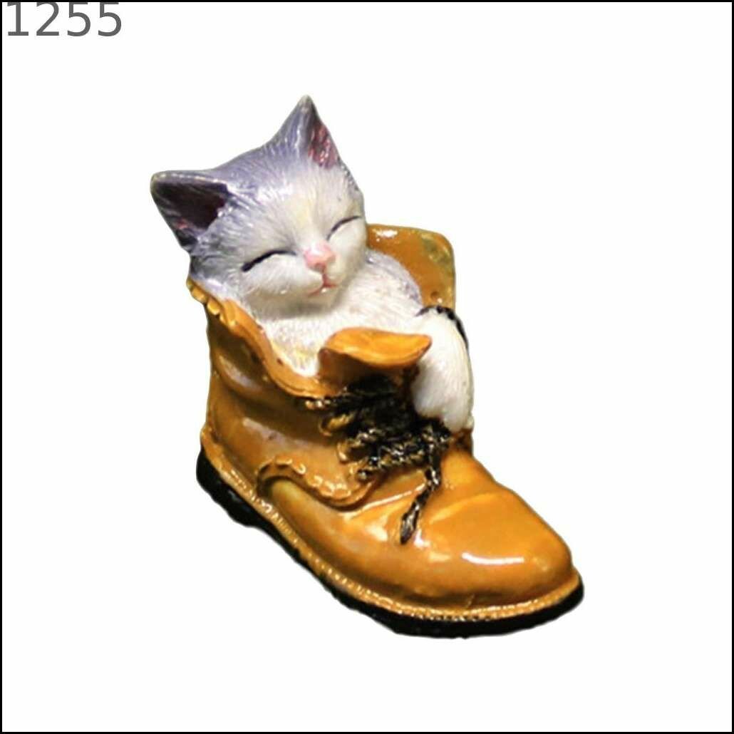 Туфли с котом, декоративная фигурка - маленький размер11