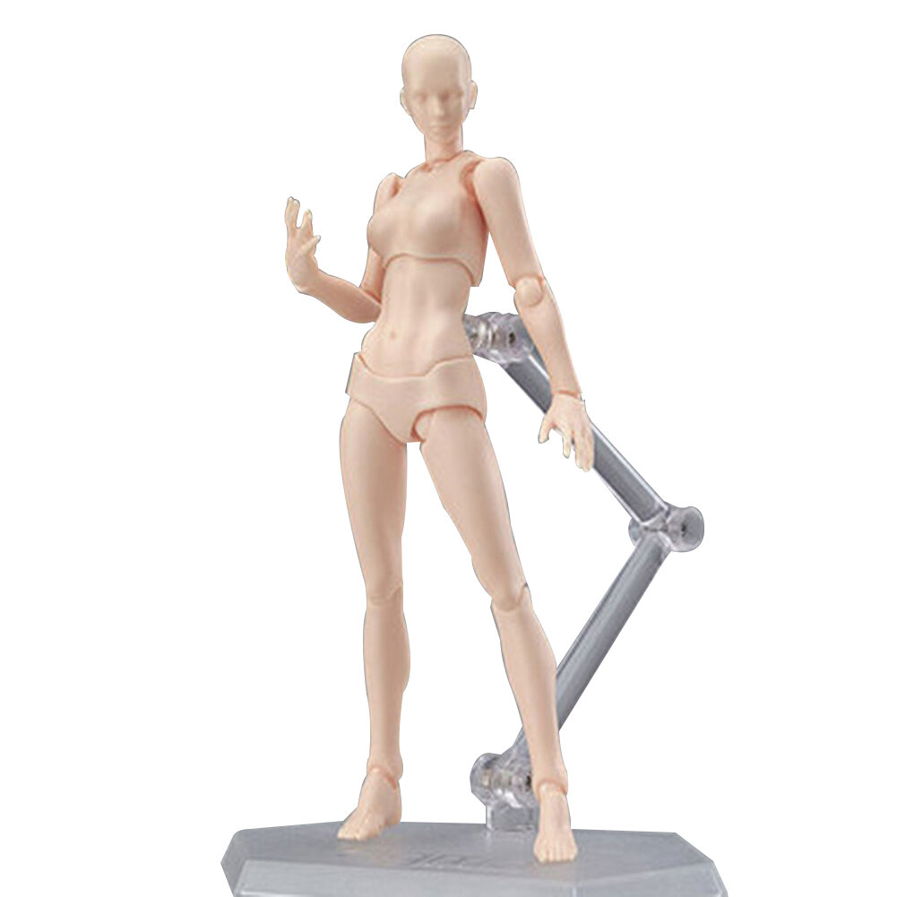 Рисунок Эскиз Мужской Женский Подвижная Кукла Действие Художник Фигурка Архетип Тело