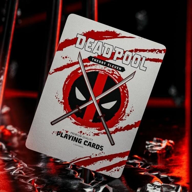 Карты "Theory11 Deadpool playing cards" — фото 1