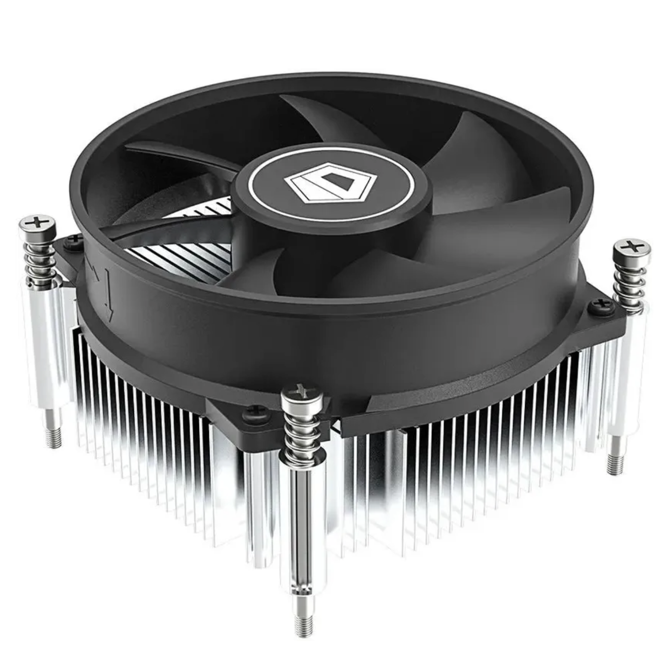Устройство охлаждения (кулер) ID-COOLING DK-19 PWM, 4-pin, 95мм, черный