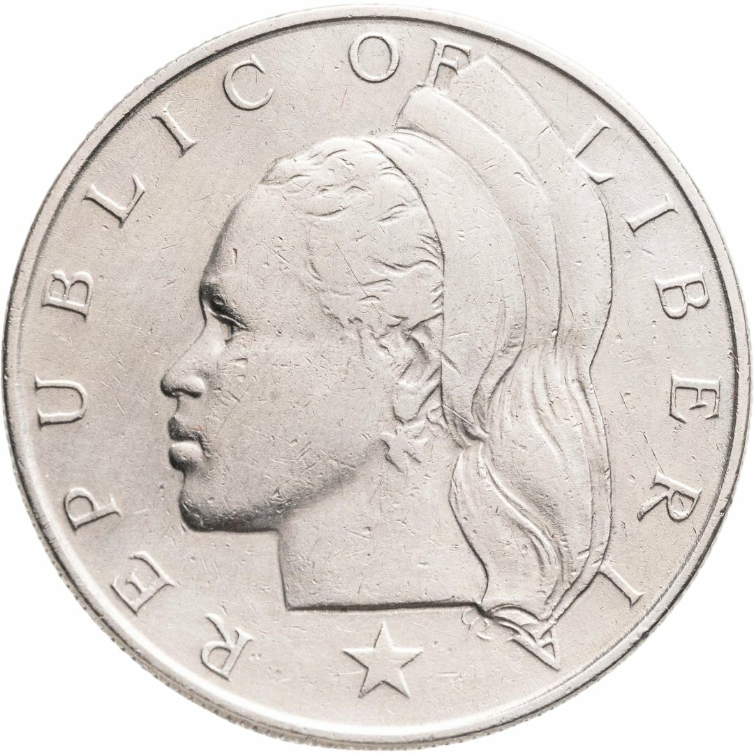 Либерия 50 центов (cents) 1968