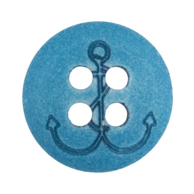 Пуговица "Gamma" CRZ 0024 18 " ( 11 мм) № D162 голубой