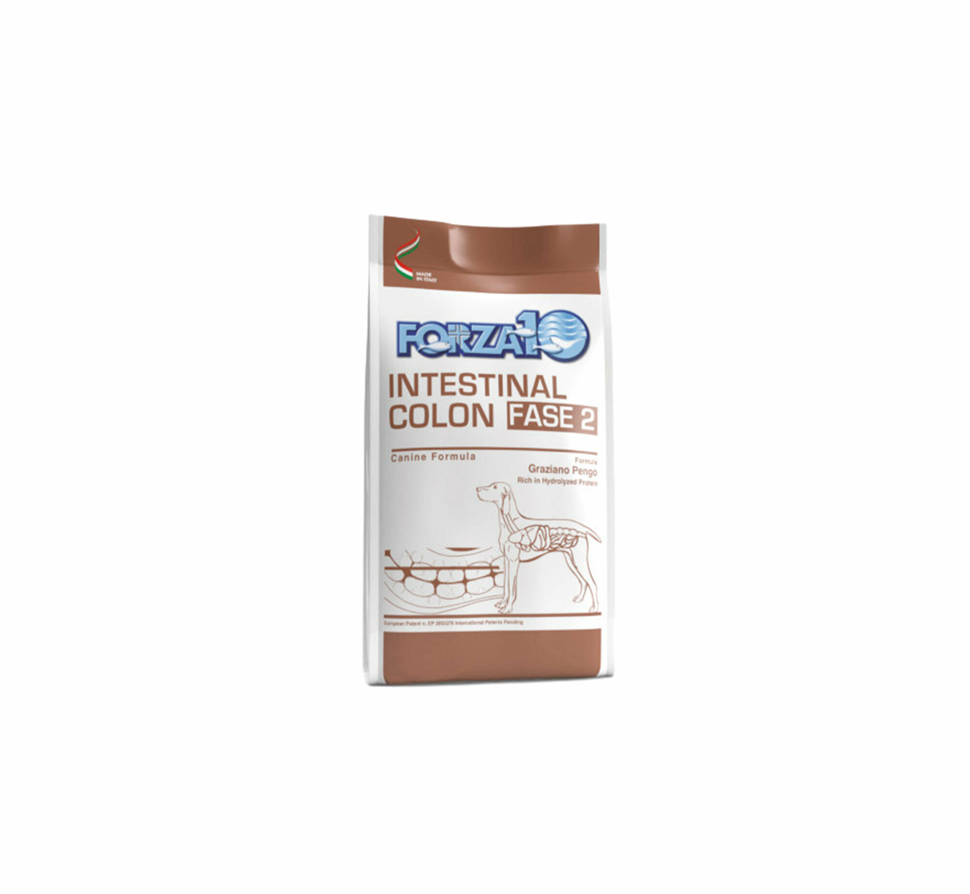 Forza10 Active Intestinal Colon Fase 2 сухой корм для взрослых собак с хроническими колитами с рыбой - 10 кг