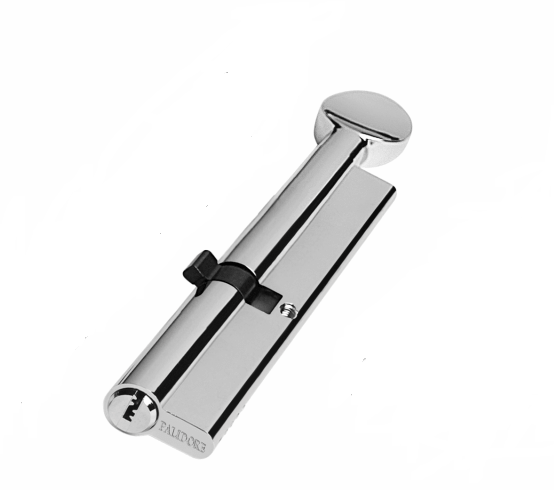 Цилиндр латунный 100 РС (45/55С ключ/зав, хром ) PALIDORE