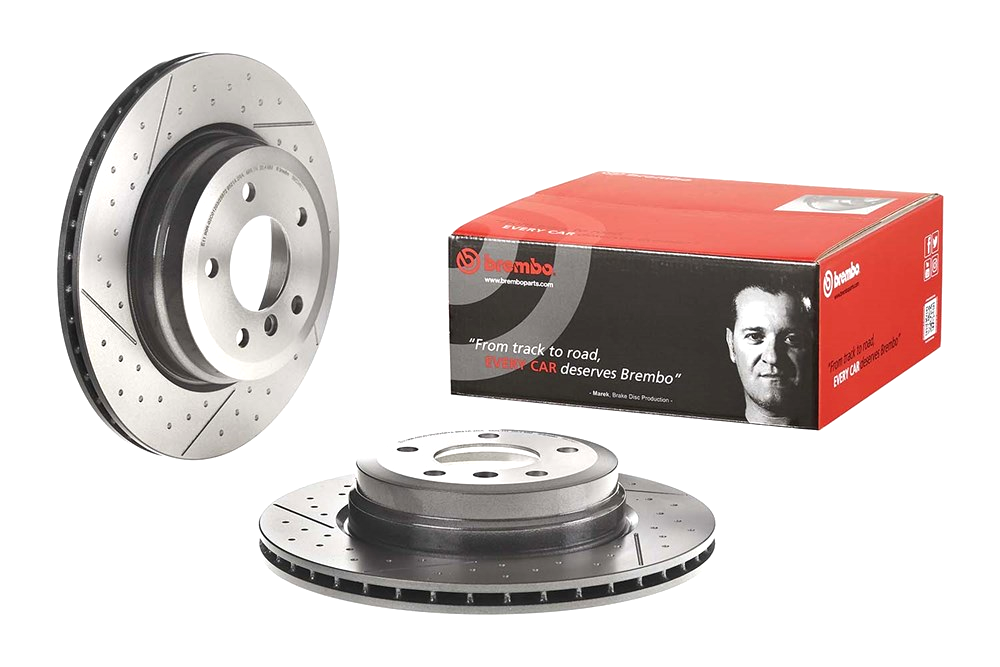 BREMBO 09. C246.11 диск тормозной BMW (БМВ) 3 купе (e92) 330 I 2010-2013 (Комплект 2 штуки)