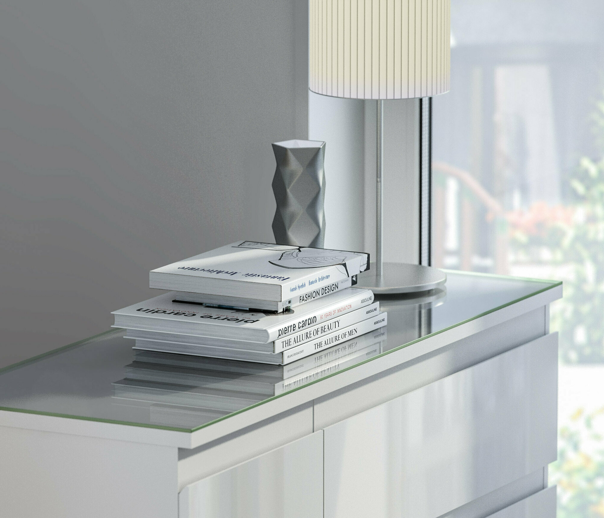 Стеклянная крышка столплит Медея СБ-2549 для тумбы ТВ 120*44 см