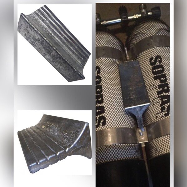 Универсальный V - груз под спарку внутренний вес 6 кг