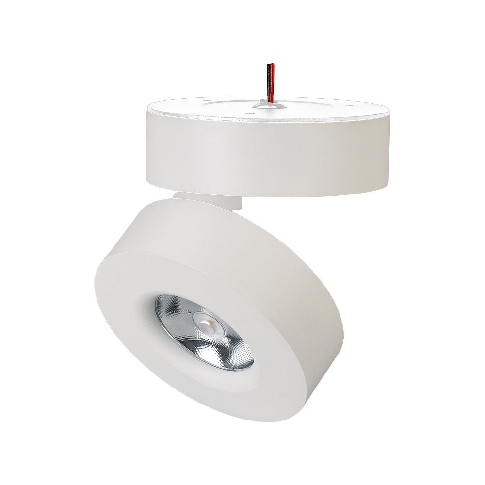 Светильник SP-MONA-SURFACE-R100-12W Warm3000 (WH, 24 deg) (Arlight, IP40 Металл, 3 года) 025440(1)