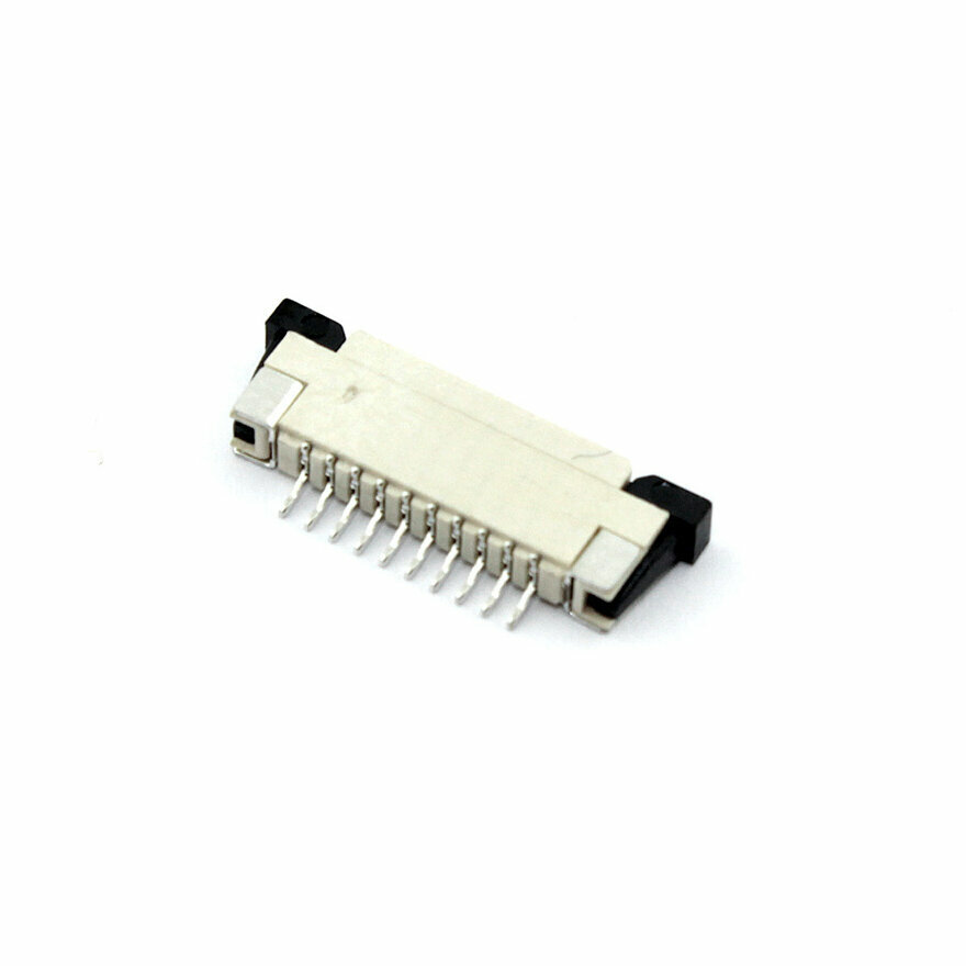 Разъем FPC Half Coverage Top Contact 1.0K-BS-10PWB 10 pin высота 2мм шаг 1мм