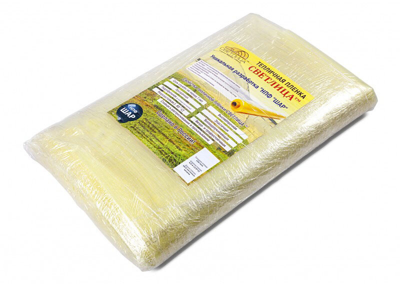 Пленка парниковая тепличная Светлица 150 мкм, размер 4х10 м, рукав 2 м, многолетняя (7 лет)