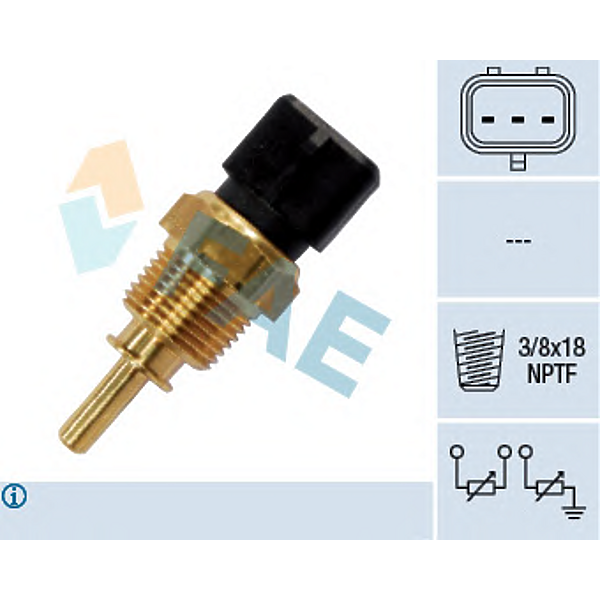 FAE 33355 (33355FAE / 3922038020 / 3922038030) датчик температуры