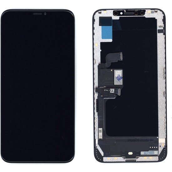 Дисплей Amperin для iPhone XS MAX в сборе с тачскрином (OLED HE-XS MAX) черный