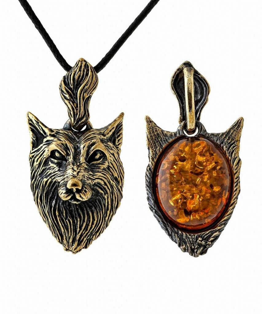 Подвеска, янтарь