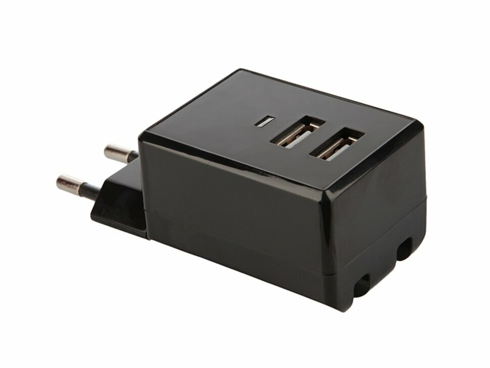 Универсальное зарядное устройство Air J USB 220V black