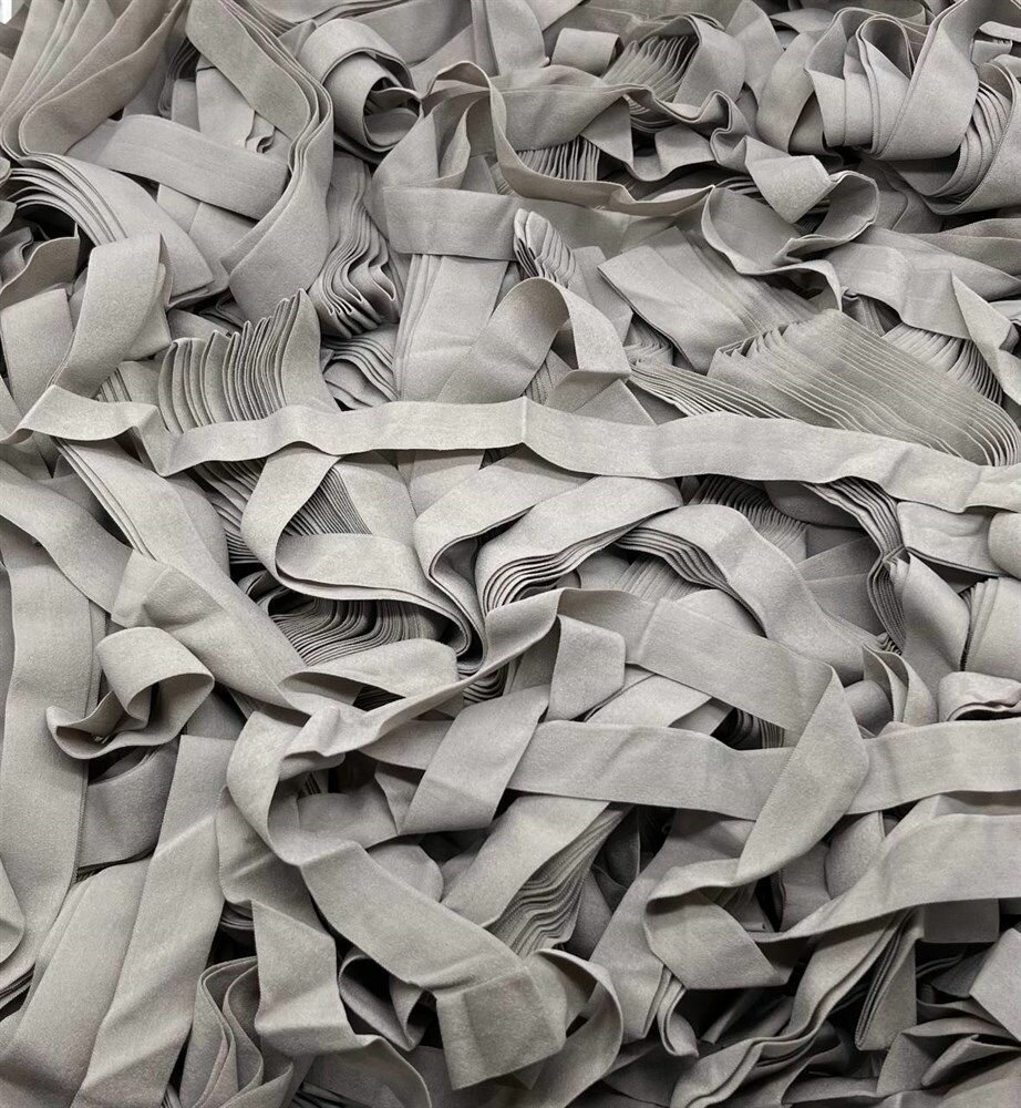 Резинка бельевая окантовочная (бейка эластичная) матовая шир.20мм цв.07 серый (10 метров)