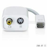 Адаптер Apple Mini DVI M9319G, для передачи аудио-видео сигнала, белый