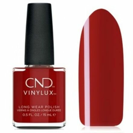 VINYLUX CND Bordeaux Babe №365 Недельный лак для ногтей СНД Винилюкс Красотка из Бордо