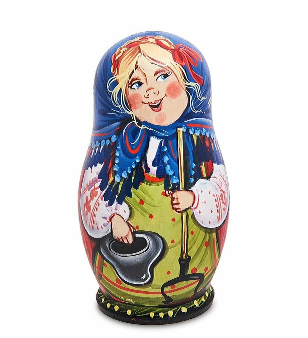 Матрешка 5м "Семейка Большая" A2177624 Народные промыслы, Дерево липа, краски, лак