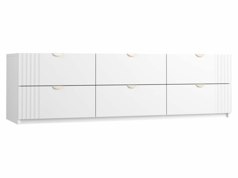 Тумба под ТВ "Санторини 3" 135х40х40 Лотос