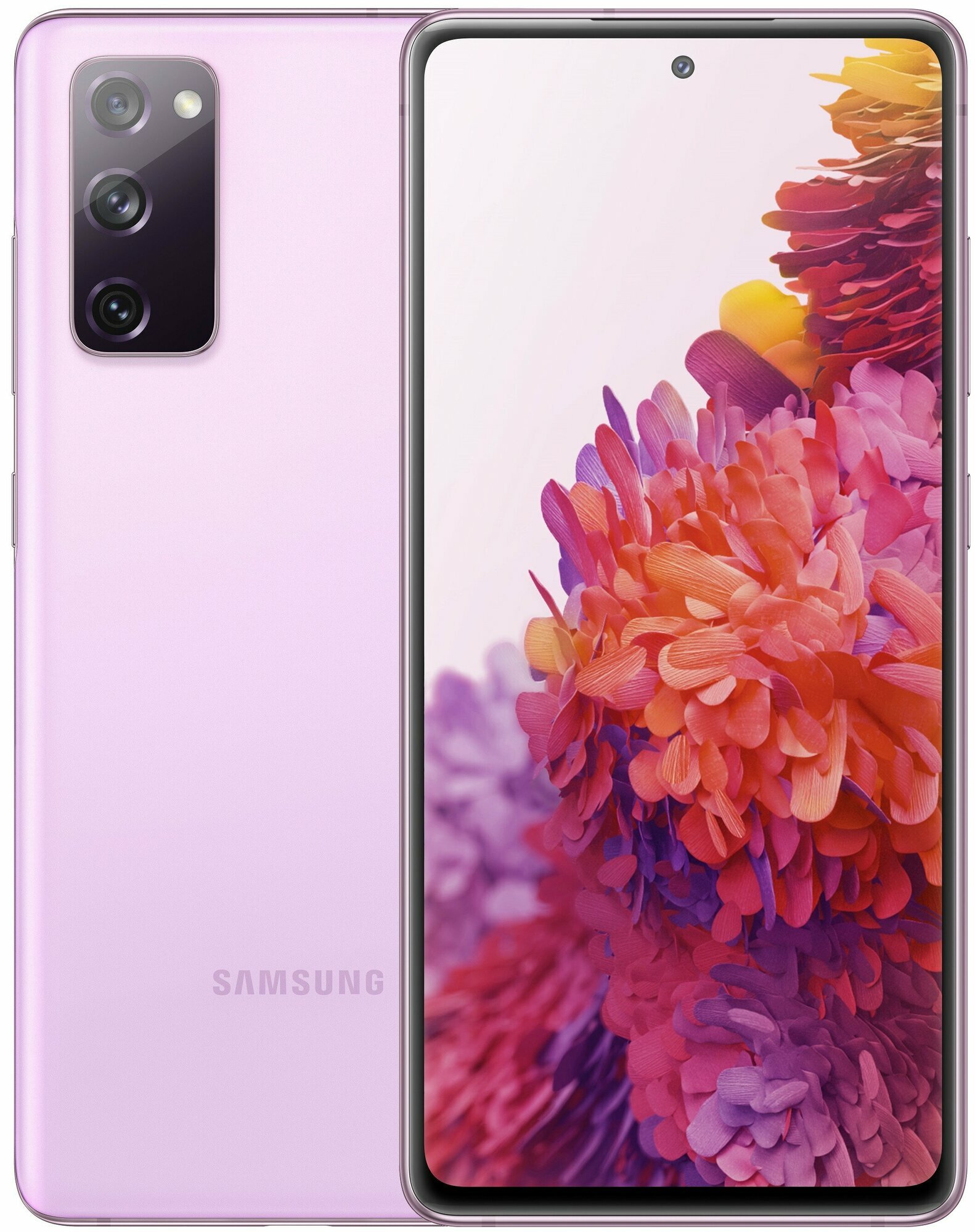 (Официальная гарантия) фициально авторизовано Samsung Оригинал Смартфон Galaxy S20 FE 8/256 ГБ, Dual nano SIM, лаванда