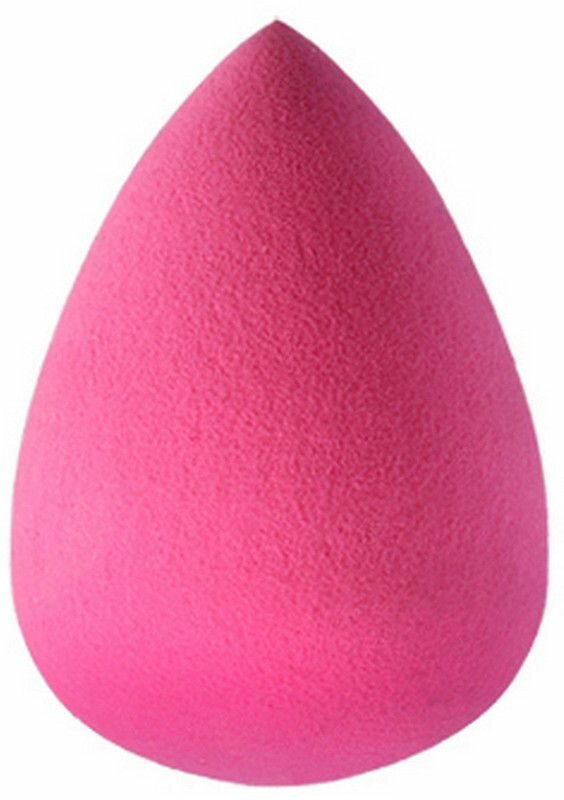 SINGI Спонж косметический для макияжа лица Hot Pink, яйцо, тёмно-розовый