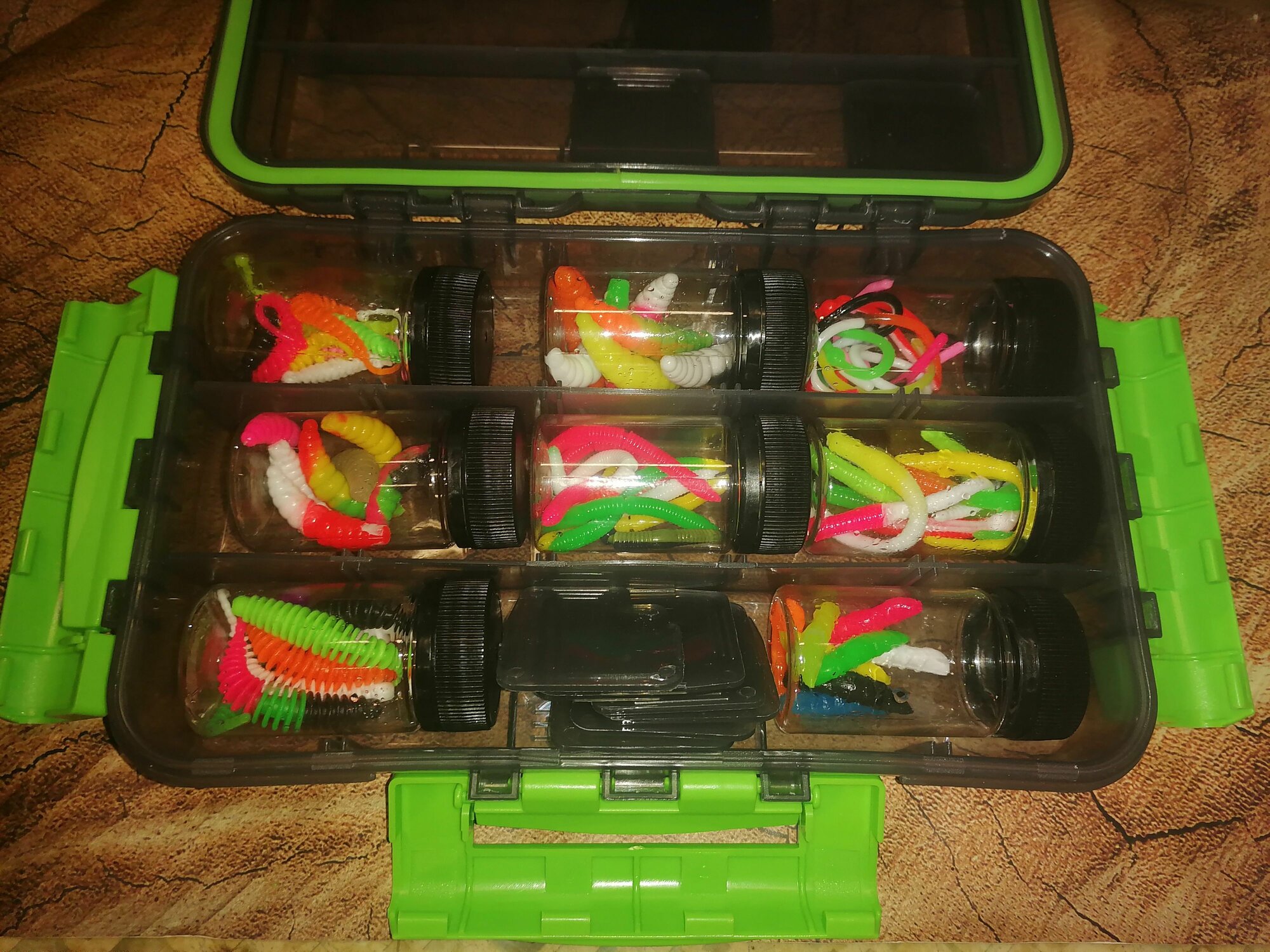 Набор микс приманок на форель.