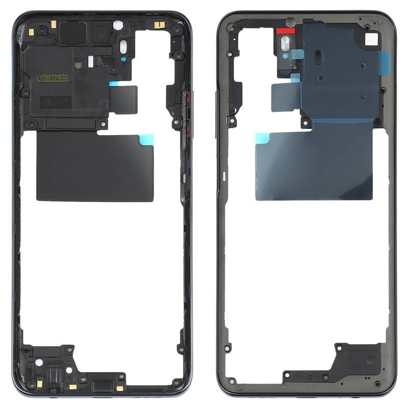 Средняя часть корпуса для Xiaomi Redmi Note 10 4G, 10S Черный