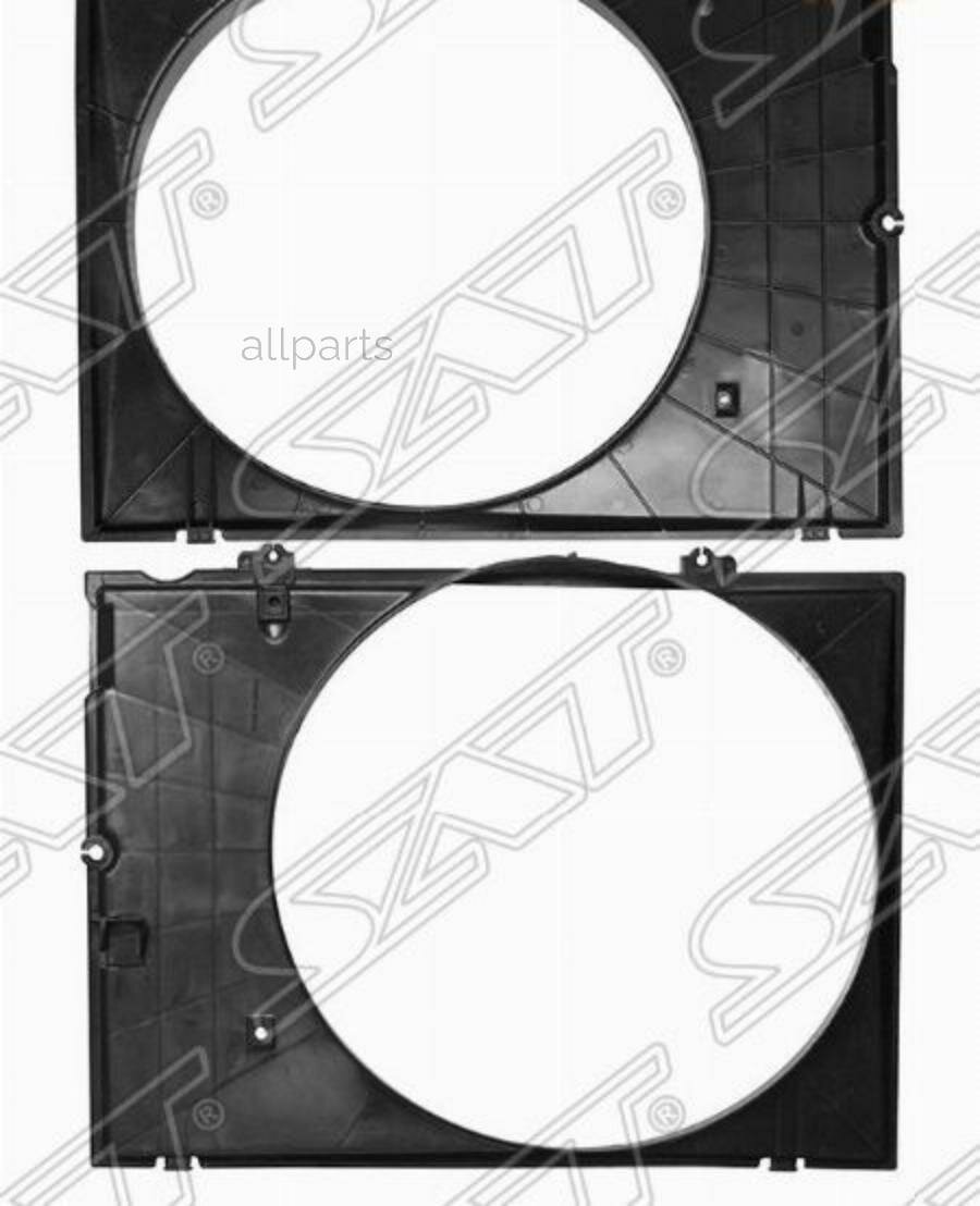 SAT ST-TY90-200-A0 Диффузор радиатора TOYOTA LAND CRUISER 100 1FZ 98-