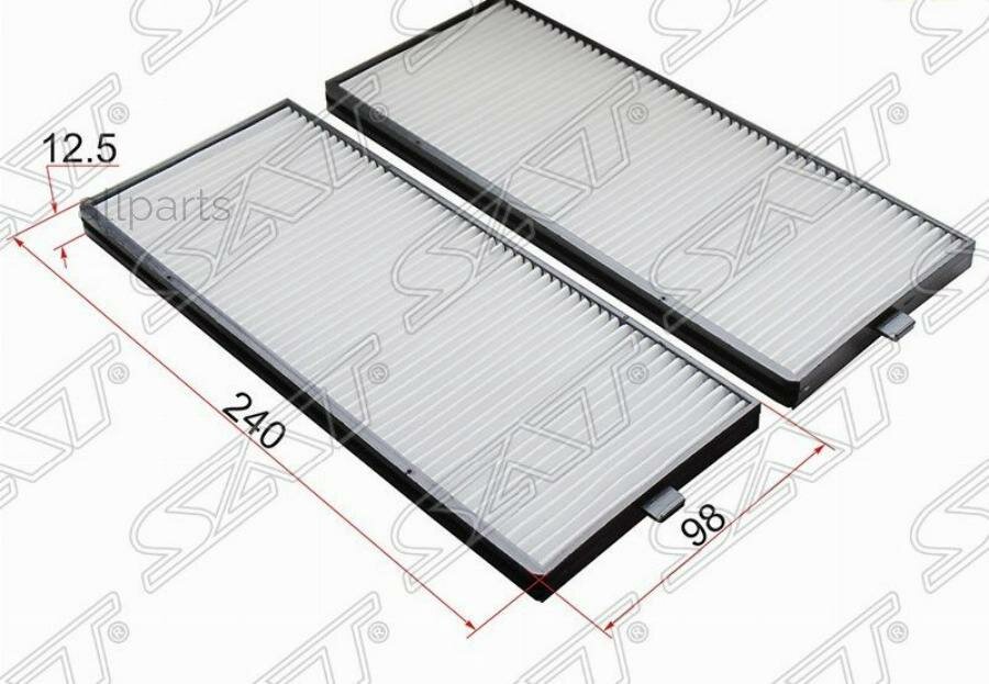 SAT ST-97617-1C001 Фильтр салонный Hyundai Accent 99-12