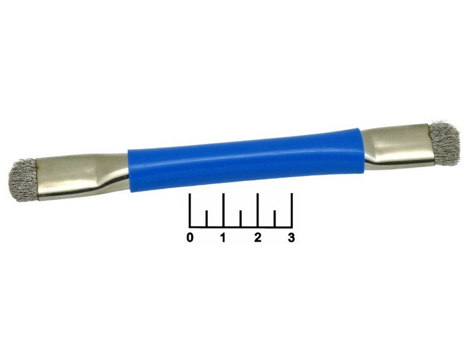 Кисть антистатическая двухсторонняя металл СВ130