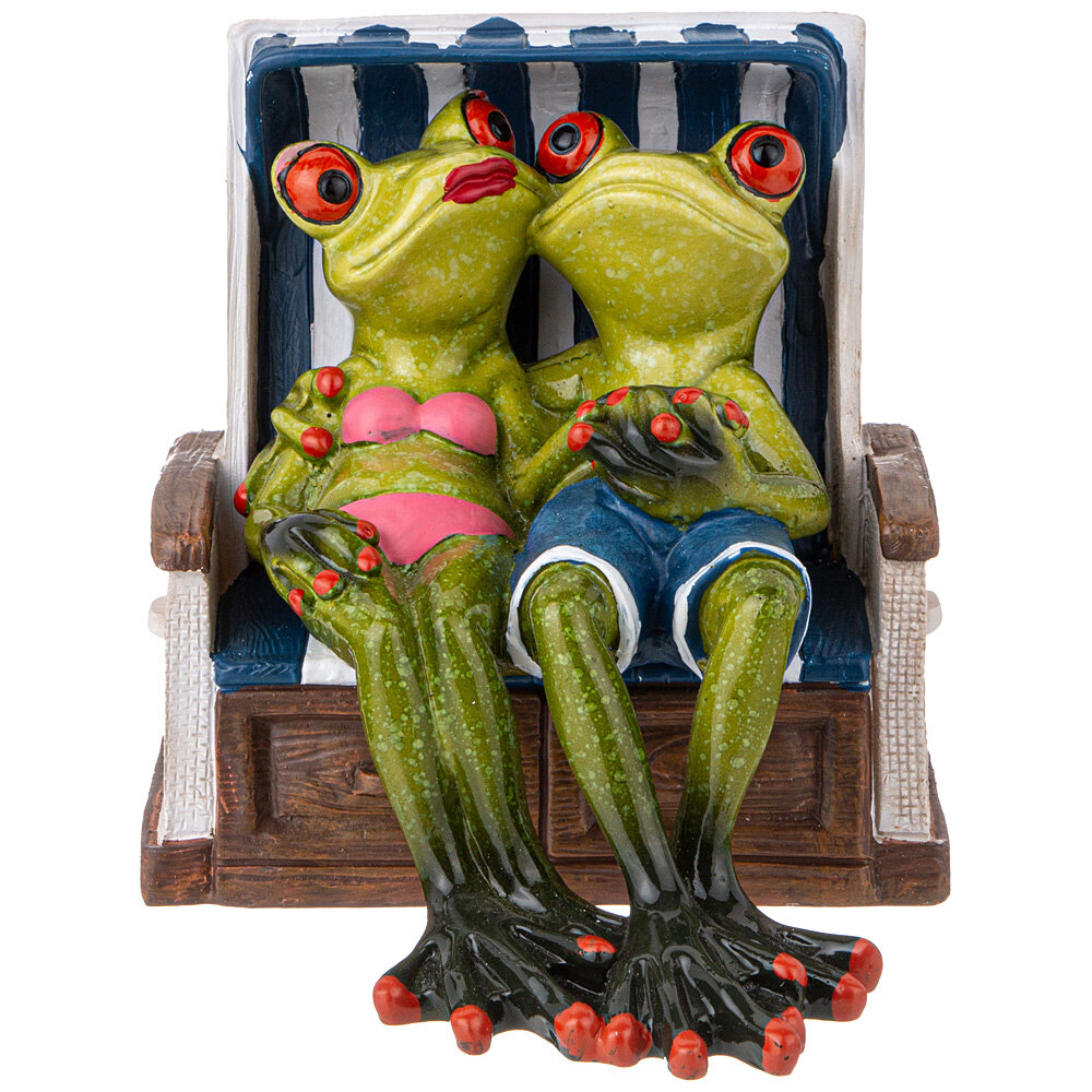 Статуэтка лягушки на отдыхе 16х11,2х11,2 см KSG-146-2104