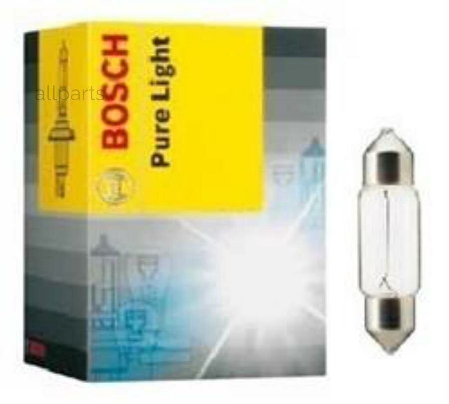 BOSCH 1 987 302 228 Лампа 12V C10W 10W SV8,5-8 BOSCH 1 шт. картон 1 987 302 228