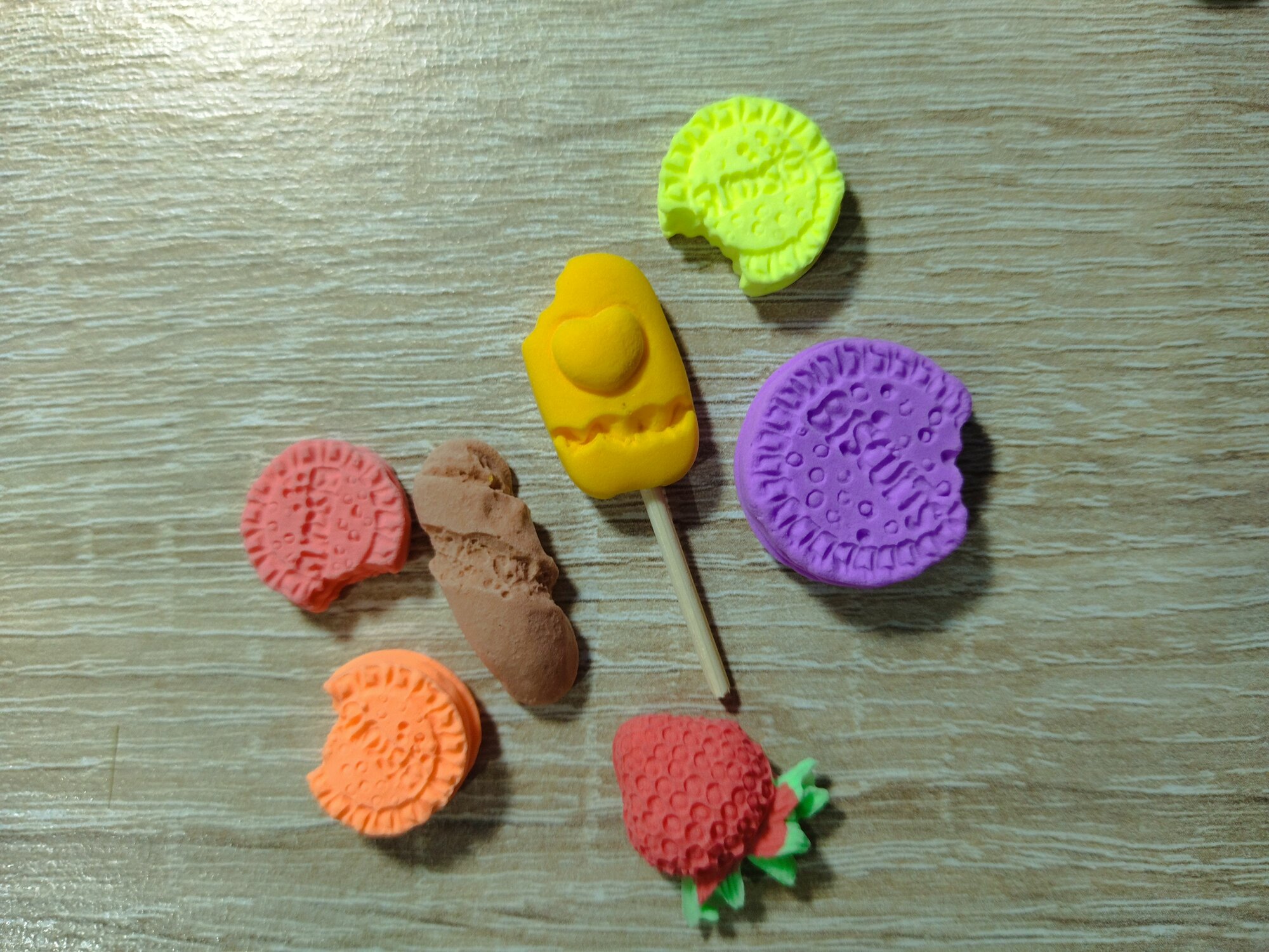 Набор миниатюр для ватной игрушки, куклы, 7 шт